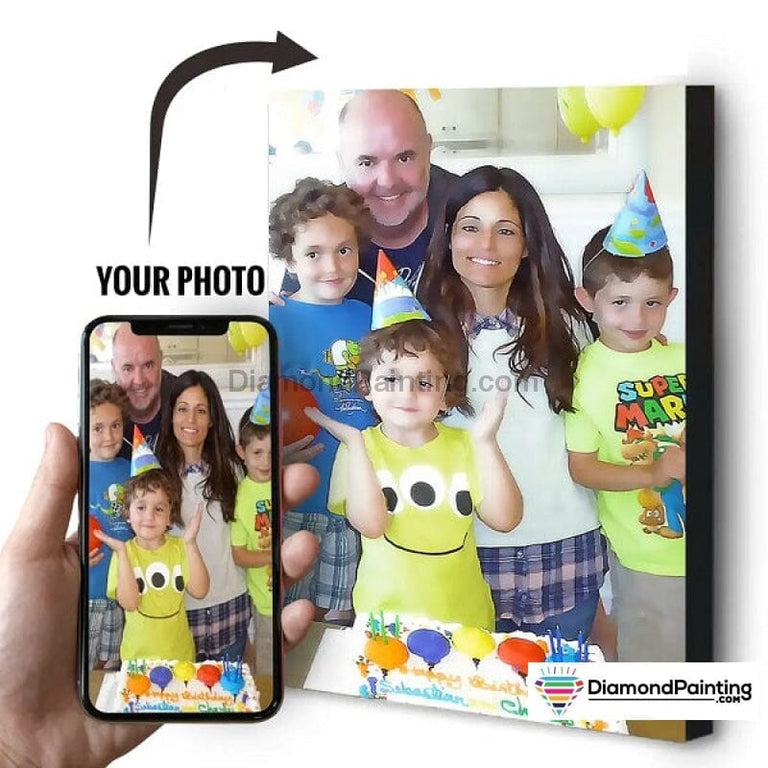 Custom Diamond Painting Upload Your Photo Personalized Painting