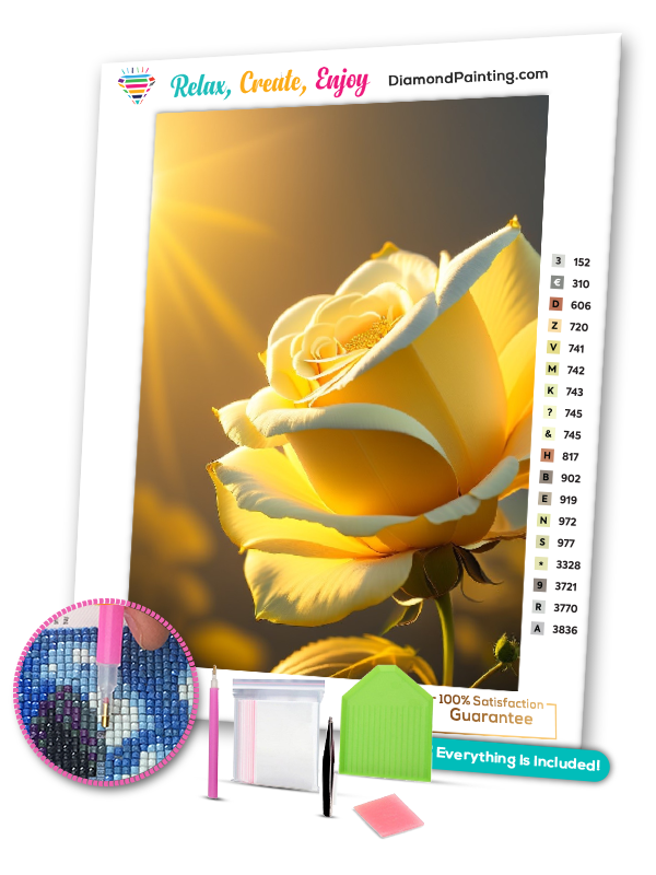 Flower Diamond Painting Kits